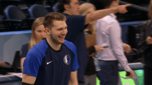 Happy Luka Doncic GIF by NBA - Find & Share on GIPHY