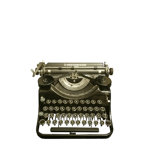 Typewriter Gif Tumblr