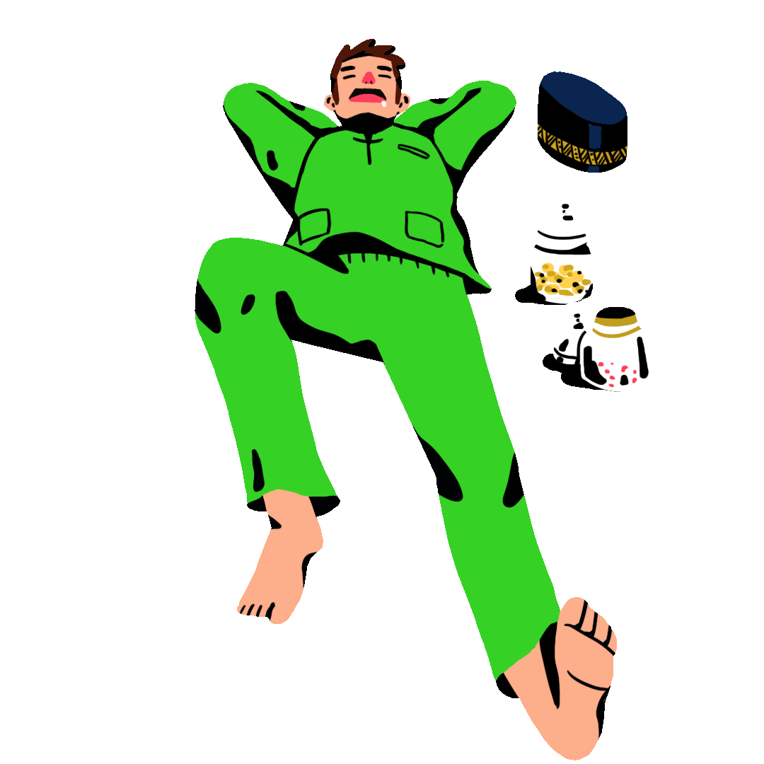 Tired Animation Sticker by Furryhead for iOS & Android | GIPHY