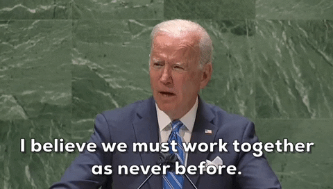 20 GIFs From Pres. Joe Biden's U.N. General Assembly Address by GIPHY ...