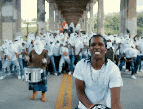 Asap Rocky Dance Gif