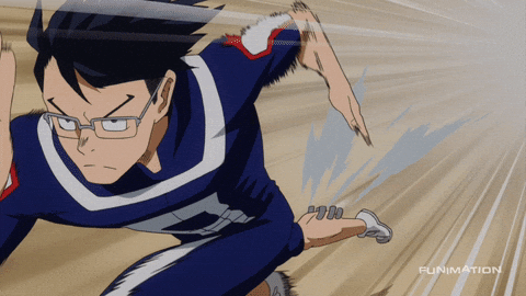 My Hero Academia Running GIF by Funimation - Find & Share on GIPHY