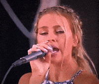 Perrie Edwards Singing Gif