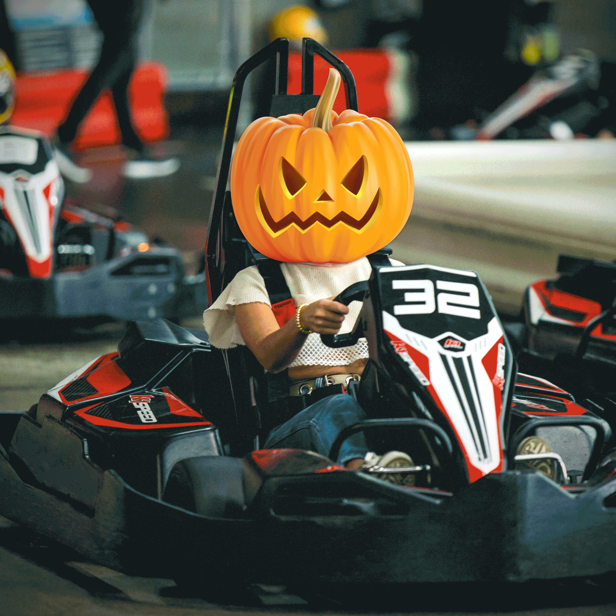 Halloween Race GIF by K1 SPEED - Find & Share on GIPHY