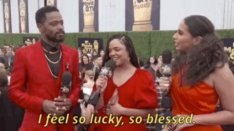 I Feel So Lucky So Blessed GIFs - Get the best GIF on GIPHY