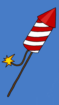 Fireworks Rocket Animated Gif