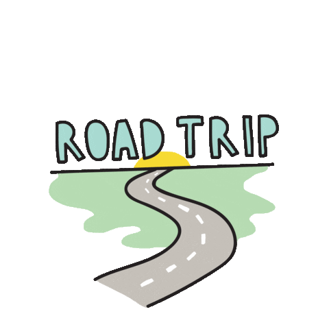 Stickers for Your Weekend Road Trip by Stickers | GIPHY