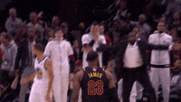 Lebron James Powder Gif