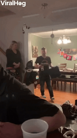 Family Having Fun Scaring Each Other GIF by ViralHog - Find & Share on ...