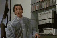Hey Paul American Psycho Gif