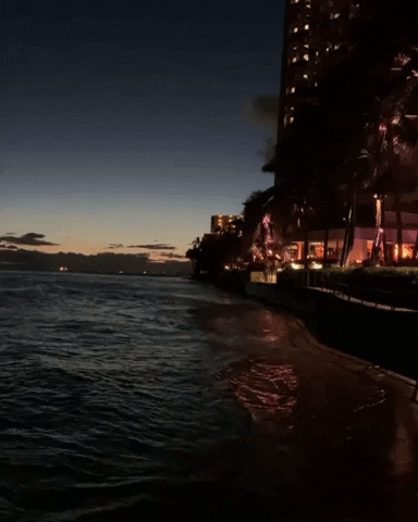 Night Ocean Gif