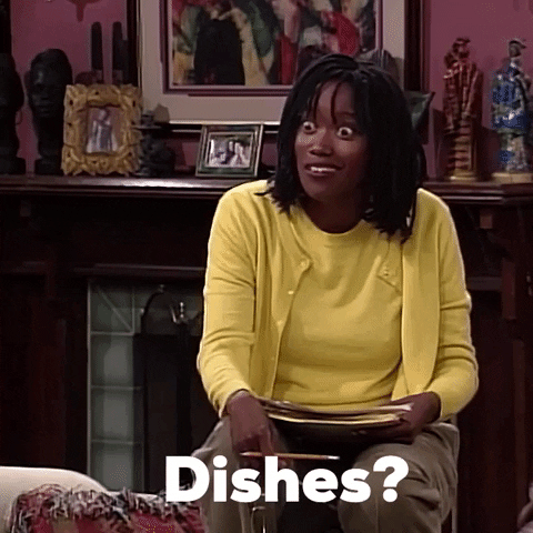 Season 4 Dishes GIF by Living Single - Find & Share on GIPHY