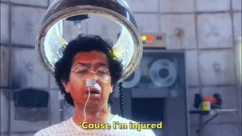 Im Injured GIFs - Get the best GIF on GIPHY