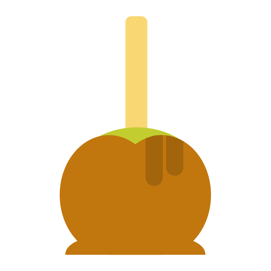 Caramel Apple Fall Sticker by Delish for iOS & Android | GIPHY