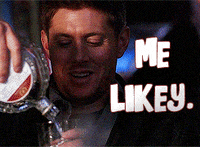 Dean Smirk Gif