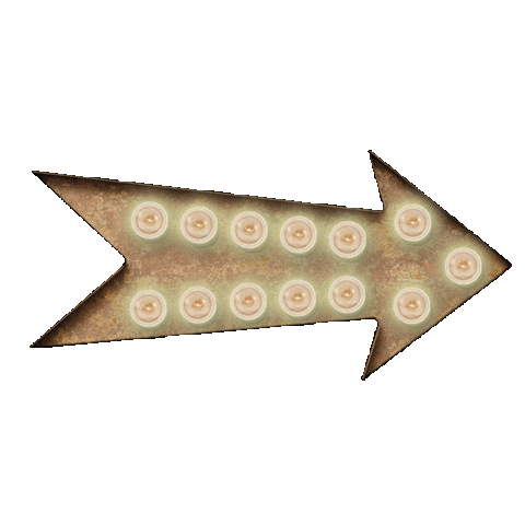 Arrow Sign Sticker by Rockin A Design for iOS & Android | GIPHY