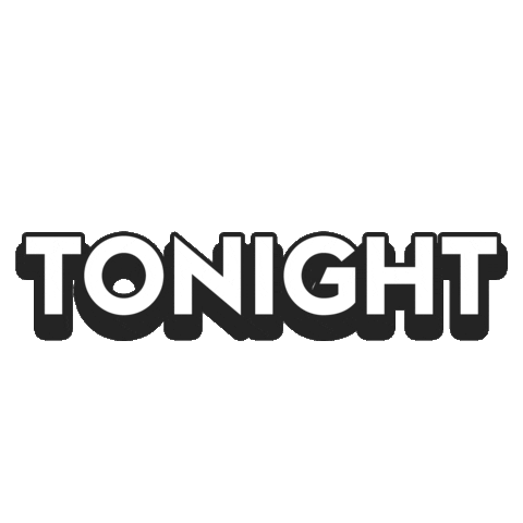Tonight Sticker by MRG Concerts for iOS & Android | GIPHY