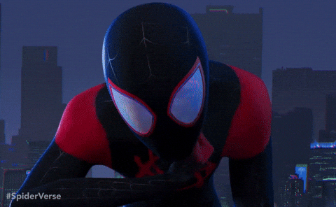 Spider-Man Wow GIF by Spider-Man: Into The Spider-Verse - Find & Share ...