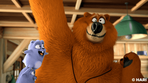 Animation Love GIF by Grizzy and the Lemmings - Find & Share on GIPHY