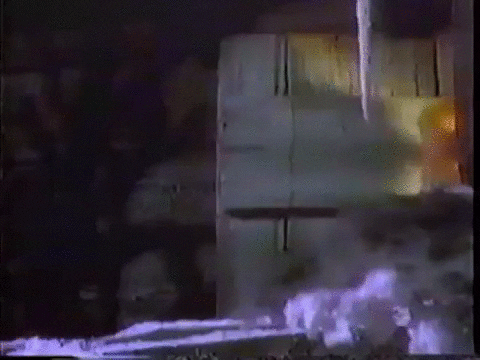 New trending GIF tagged christmas 80s vhs santa… | Trending Gifs