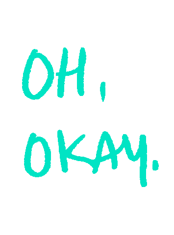 Sarcasm Ok Sticker by megan motown for iOS & Android | GIPHY