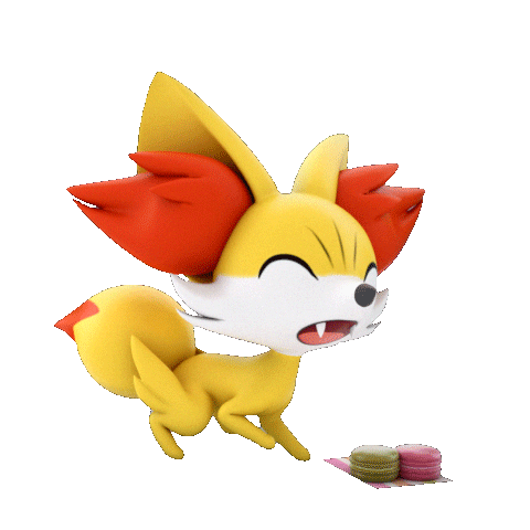 Pokemon Fennekin Gif