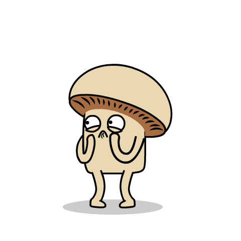 Scared Mushroom GIF - Find & Share on GIPHY