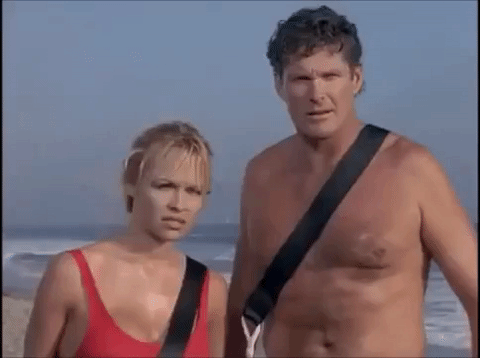 David Hasselhoff Love GIF by Baywatch - Find & Share on GIPHY