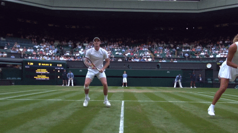 Centre Court Tennis GIF by Wimbledon - Find & Share on GIPHY