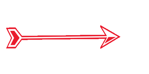 Red Arrow Sticker by Red Door Tours for iOS & Android | GIPHY