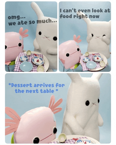 Too Much Eating GIF by Flat Bonnie - Find & Share on GIPHY