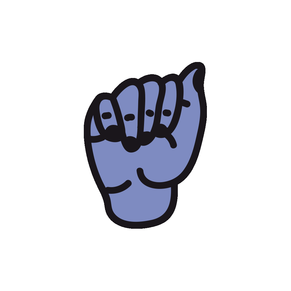 Sign Language Sticker by Tim Colmant for iOS & Android | GIPHY