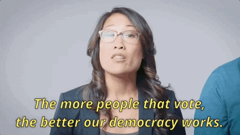 Vote GIF by Swing Left - Find & Share on GIPHY