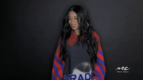 Cardi B Dancing GIF by Music Choice - Find & Share on GIPHY