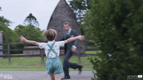 Father And Son Dad GIF by Acorn TV - Find & Share on GIPHY