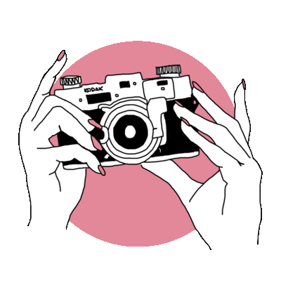 Photo Camera Sticker by Ana Jiménez for iOS & Android | GIPHY