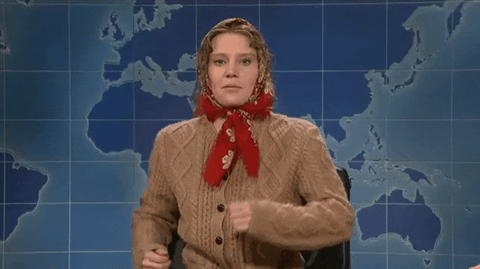 Kate Mckinnon Running GIF by Saturday Night Live - Find & Share on GIPHY
