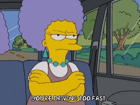 Driving Too Fast GIFs - Get the best GIF on GIPHY
