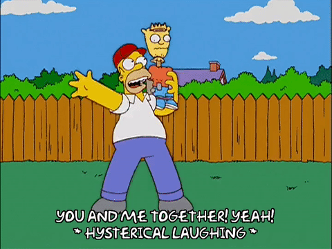 Excited Homer Simpson GIF - Find & Share on GIPHY