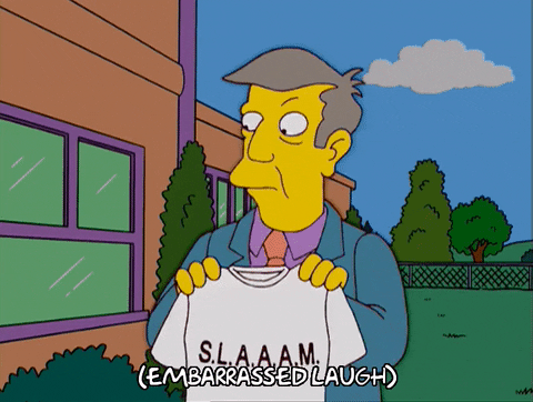 Uncomfortable Laugh Gif