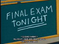 Final Exams Gif