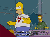 Person Falling Backwards Gif