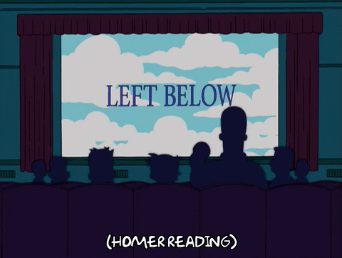 Simpsons-left-below GIFs - Get the best GIF on GIPHY