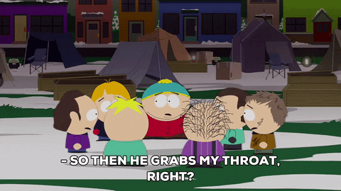 Scared Eric Cartman GIF by South Park - Find & Share on GIPHY