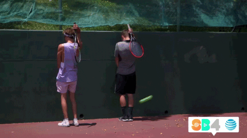 Tennis Ball Hit GIFs - Get the best GIF on GIPHY