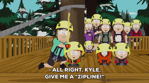 Zipline GIFs - Get the best GIF on GIPHY