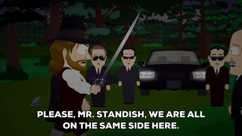 Secret Meeting Government GIF by South Park - Find & Share on GIPHY