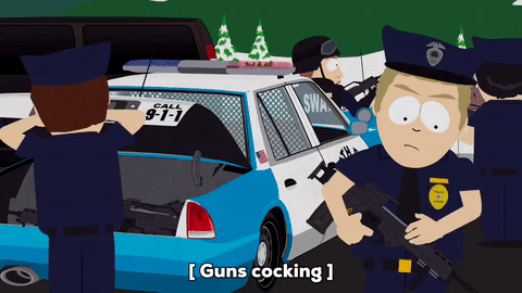 Angry Police GIF by South Park - Find & Share on GIPHY