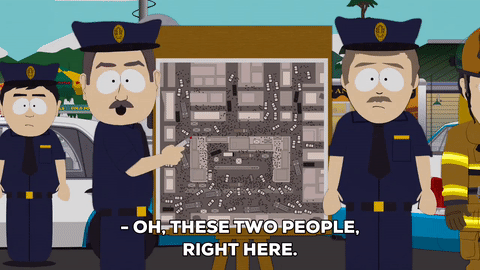 Angry Police Officers GIF by South Park - Find & Share on GIPHY