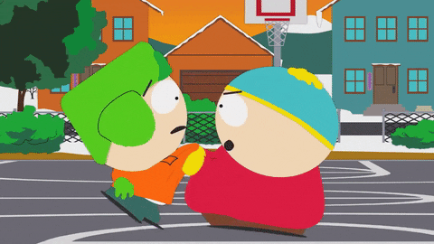 Cartman And Kyle Fight
